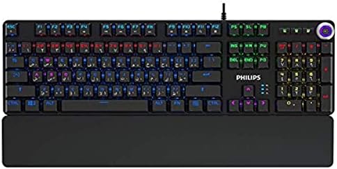 Philips Usb Wired Gaming Keyboard Cable Length160 Cm, Black, Spk8605 ...