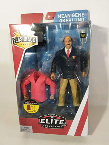 WWE Elite Collection SummerSlam Mean Gene Okerlund Action Figure | Pricepulse