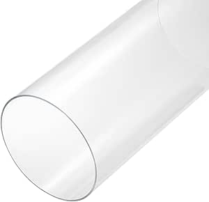 Amazon.com: MECCANIXITY Acrylic Pipe Clear Rigid Round Tube 175mm ID ...
