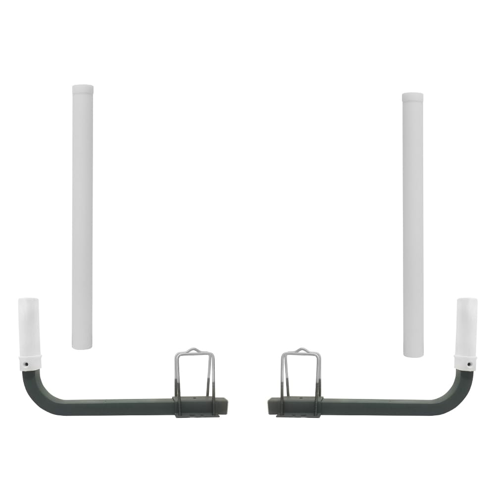 Sebnux Galvanized Steel Adjustable Boat Trailer Guide with PVC Pipes ...