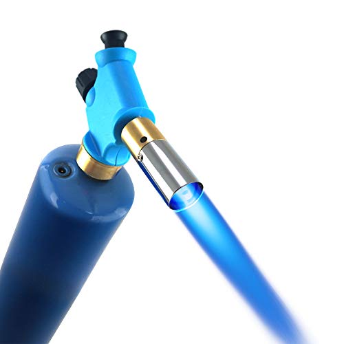 BLUEFIRE Handy Cyclone Propane Torch Head Nozzle Trigger Start Push ...