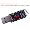 DIYmall 3PCS CP2102 USB to TTL Serial Module with DTR Pin, Converter Adapter STC Downloader ...