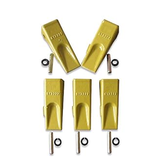 Amazon.com: 6Y3222 5 Pack Caterpillar Dirt Bucket Teeth: Industrial ...