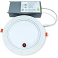 E2 LIGHTING 6 Inch Recessed LED Light with 90 Mins Emergency Battery ...