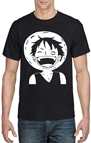 Male Shirt - Anime - Luffy Smiling - One PieceAnime - Luffy Smiling ...