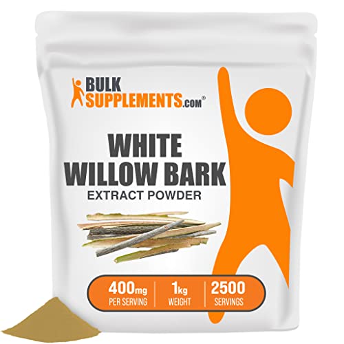 BulkSupplements.com White Willow Bark Extract Powder - Herbal ...