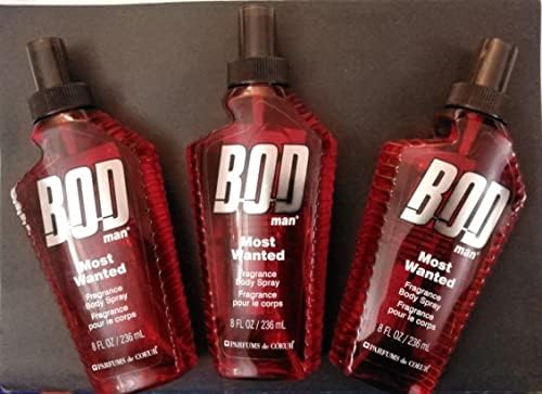 Bod Man - Mens Body Spray - Most Wanted -Pack of 3 price in UAE ...