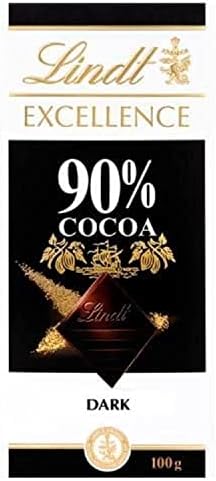 Excellence Lindt Intense Dark 90% Cocoa Dark Bar 100g price in Egypt ...