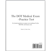 Amazon.com: The DOT Medical Exam - Practice Test: 9780615732954: Dr ...