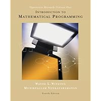 Amazon.com: Introduction to Mathematical Programming: Applications and Algorithms, Volume 1 ...