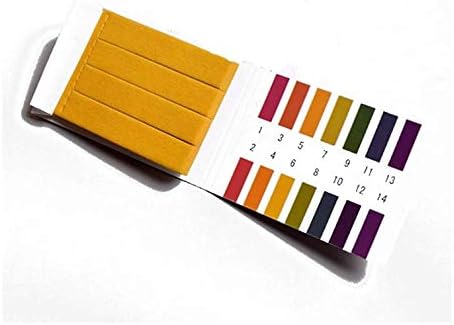 PH Meter Paper Full pH 1 to 14 80 Strips Test Indicator Paper Litmus ...