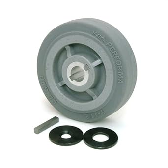 Amazon.com: 5-inch Drive Wheels with 3/4-inch Keyed Hubs: Industrial ...