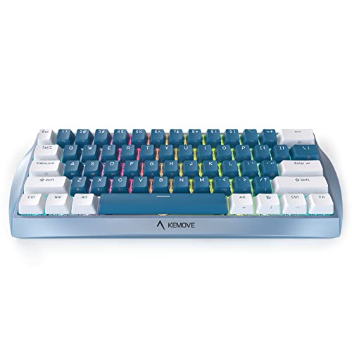 KEMOVE 60% Mechanical Gaming Keyboard with Full Aluminum Frame,Hot ...