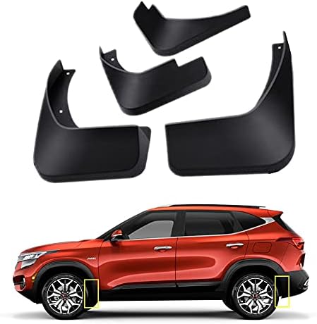 Mud Flaps Kit for Kia Seltos 2021 2022 2023 2024 Mud Splash Guard Front ...