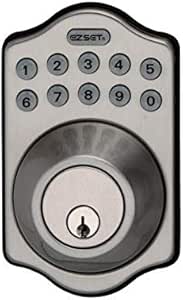 EZSET Electronic Dead Bolt, Satin Nickel, Deadbolts - Amazon Canada