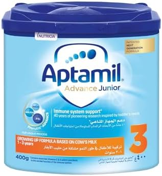Aptamil Advance Junior 3 Growing Up Formula From 1-3 Years 400g price ...