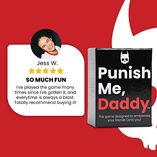 Punish Me Daddy Card Game For Adults Only Embarrass Your Friends