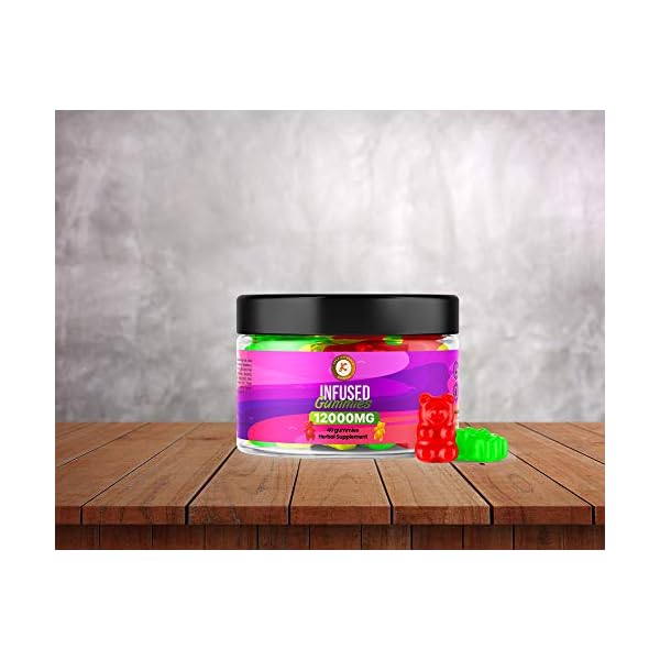 Premium Gummies | 12000mg | 40 Gummies | Max Strength | Made in UK ...