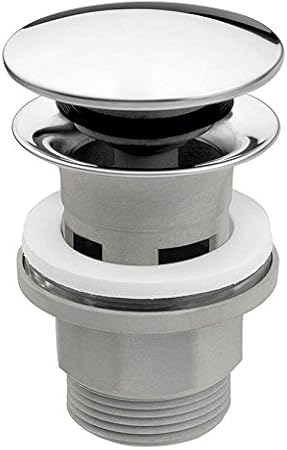 Push-Open Drain Valve for Wash Basin and Push Button Basin Waste Valve ...