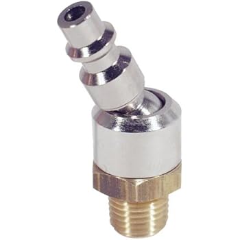 Swivel Air Hose Fitting [Male 1/4" NPT] - Air Tool Fittings - Amazon.com