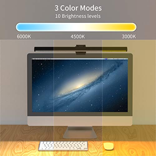Computer Monitor Light Bar, USB Screenbar e-Reading LED Task Lamp with ...