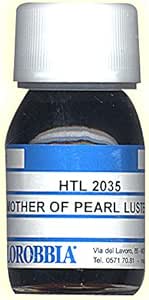 Amazon.com: Colorobbia Mother of Pearl Overglaze Luster - 25 Gram ...