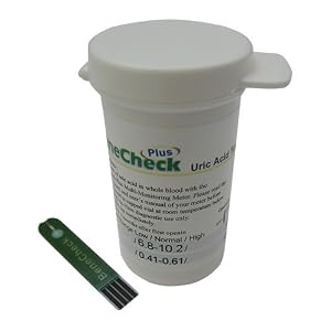 Benecheck Uric Acid Strips (Pack of 25): Amazon.co.uk: Health ...