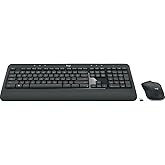 Amazon.com: Logitech MK540 Advanced Wireless Keyboard and Wireless M310 Mouse Combo — Full Size ...