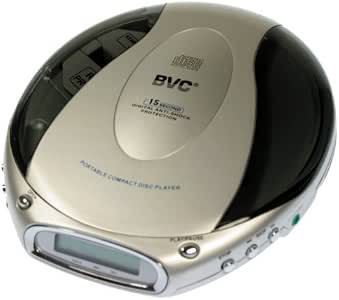 Discman Portatil BVC CDP8-15 Anti-Shock Recarga Baterias: Amazon.es ...