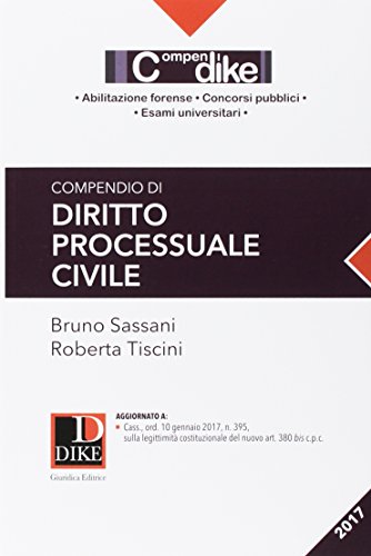 Noontielabiz: Scarica Compendio di diritto processuale civile Pdf (Bruno Sassani)