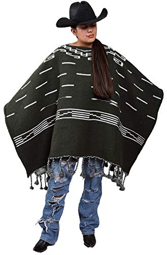 El Paso Designs Clint Eastwood Spaghetti Western Poncho Sweater- 38"x38", Handwoven | Pricepulse