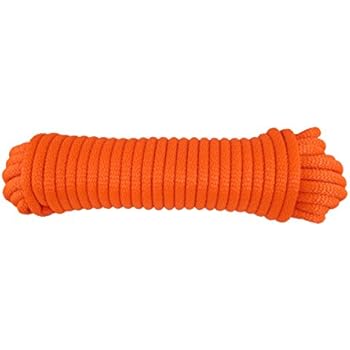 1/4" X 500 Ft Orange Rope - - Amazon.com
