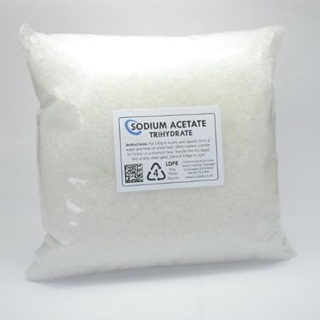 Amazon.de: Natriumacetat-Trihydrat, heißes Eis, 1 kg