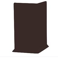 Roppe 700 Series Cove Base TPR 4" X1/8" X 3" - Black (Outside Corner ...