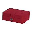 Amazon.com: Mele & Co. Giana Plush Fabric Jewelry Box with Lift Out ...