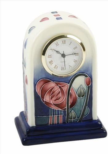 Old Tupton Ware Clock - Rennie Mackintosh Style Fine Porcelain Quartz ...