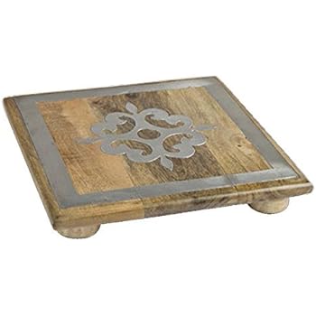 Amazon.com: Rectangular Wood Trivet: Kitchen & Dining