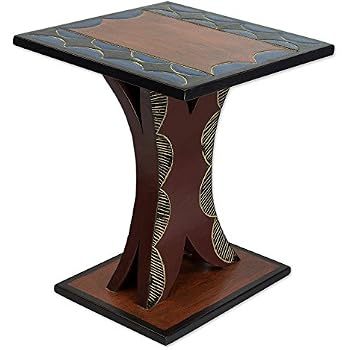 Amazon.com: African Furniture Home Decor Lovers Table Made In Ghana ...
