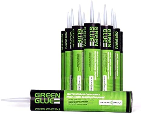 Green Glue Noiseproofing Compound - 12 Tubes: Amazon.co.uk: Musical ...