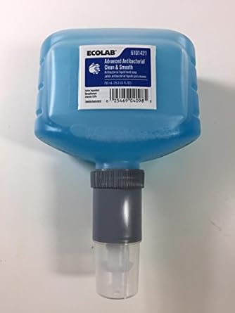 Amazon.com: Ecolab Advanced Antibacterial Clean & Smooth Liquid Hand ...