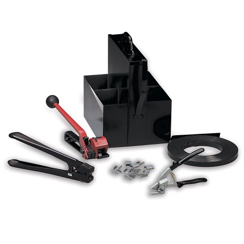 PAC Strapping SK68 Portable Steel Strapping Kit with Carrying Case, 3/4 ...