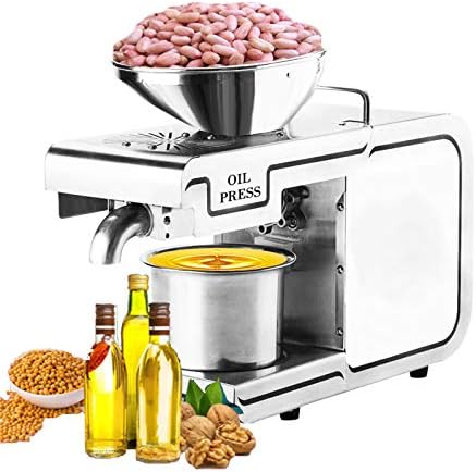 Automatic Oil Press Machine 635 Watt Automatic Hot/Cold Oil Press ...