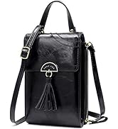 REETEE Women Crossbody Phone Bag Genuine Leather Phone Bags for Womens ...