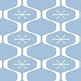 Amazon.com: Designer Stencils Atomic Star All Over Wall Stencil (10 mil ...