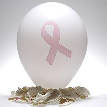 Amazon.com: 11" Breast Cancer Awareness Latex Balloons Bag of 10: Toys ...