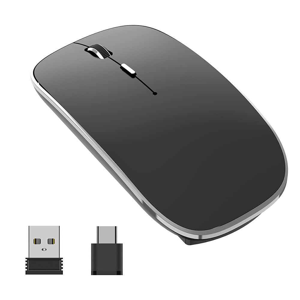 Mua Wireless Mouse Chargeable Portable Silent Wireless Mouse USB and ...