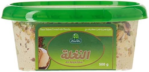 Halwani Finest Halawa Covered With Pistachio 500g price in Saudi Arabia ...