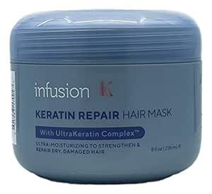 Amazon.com : Infusion K Intense Repair Hair Mask, 8 oz : Beauty ...