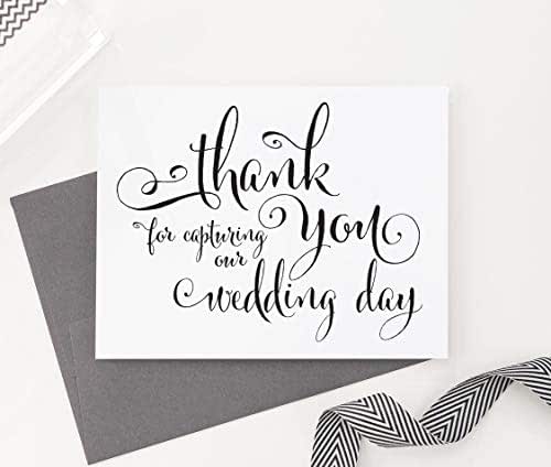 Amazon.com: Thank You for Capturing Our Wedding, Wedding Card to Your ...