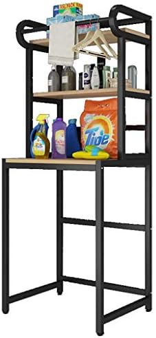 3-Layer Over Washing Machine Storage Rack,Utility Metal Bathroom Shelf ...